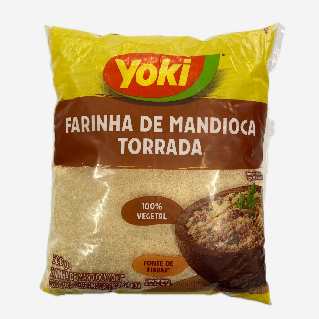 Farinha de mandioca torrada yoki 500g – Empório Brasil Online