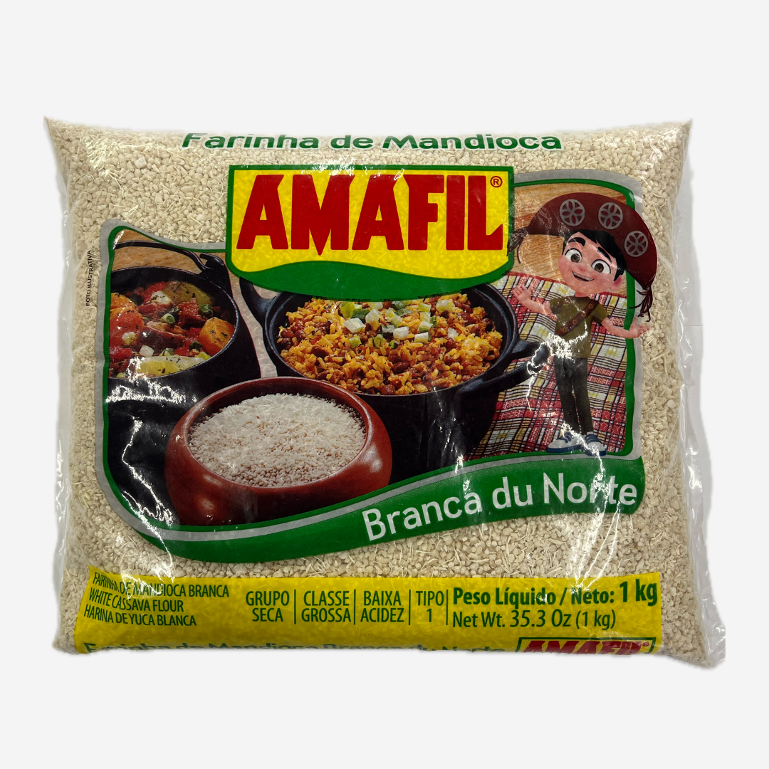 Farinha de mandioca amafil 1kg – Empório Brasil Online