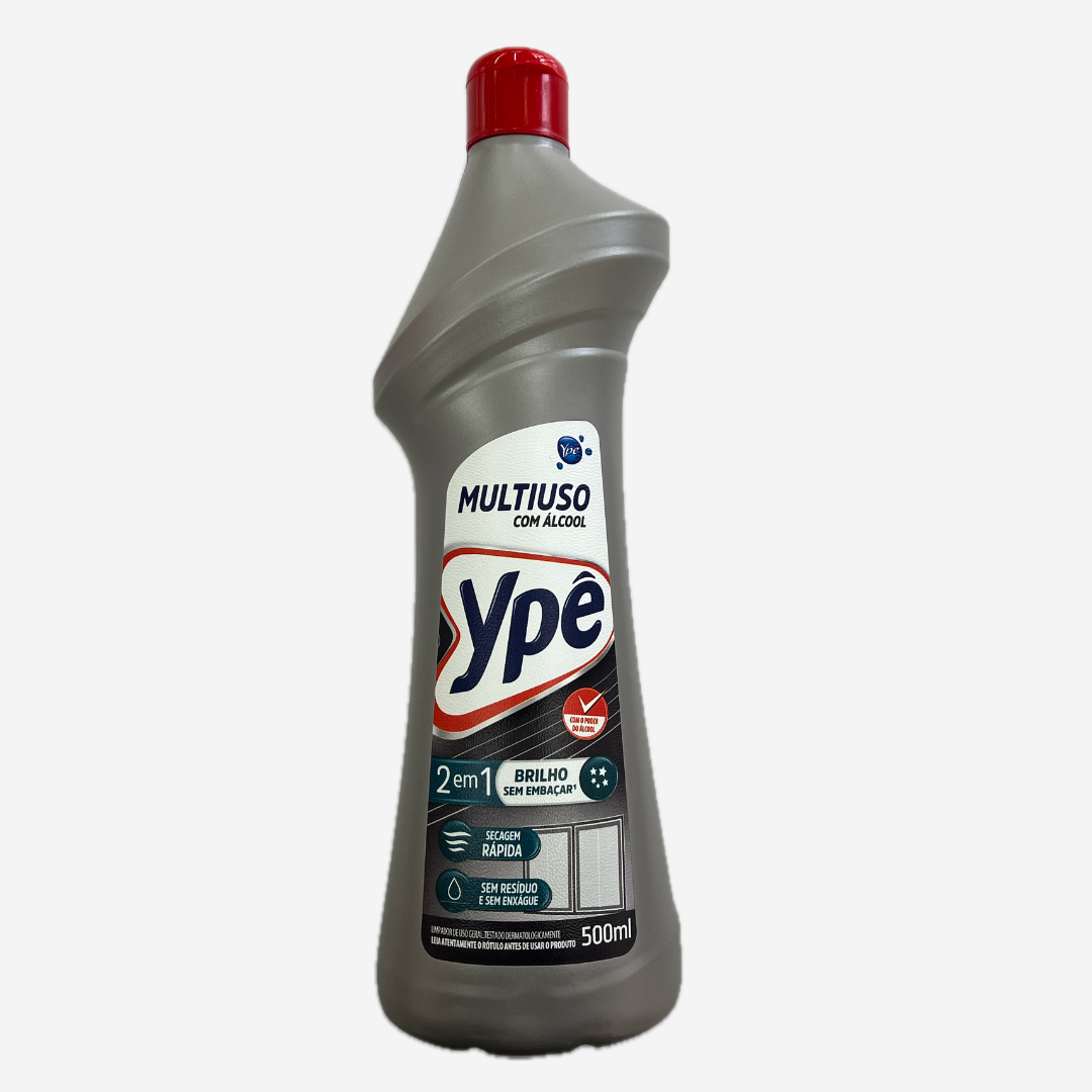 Ypê multiuso com álcool 500ml – Empório Brasil Online